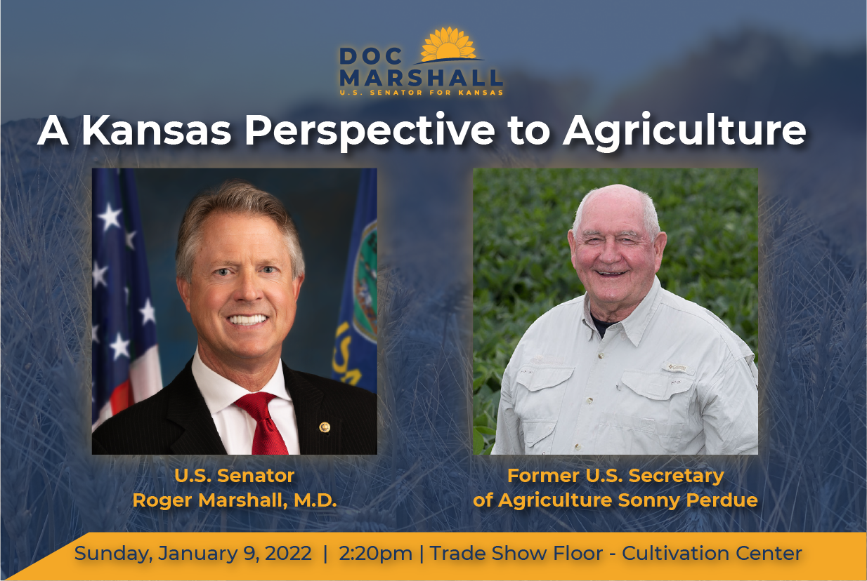 Sen. Marshall and Former Ag Sec. Perdue to Hold Fireside Chat at AFBF ... Sen. Marshall and Former Ag Sec. Perdue to Hold Fireside Chat at AFBF ...