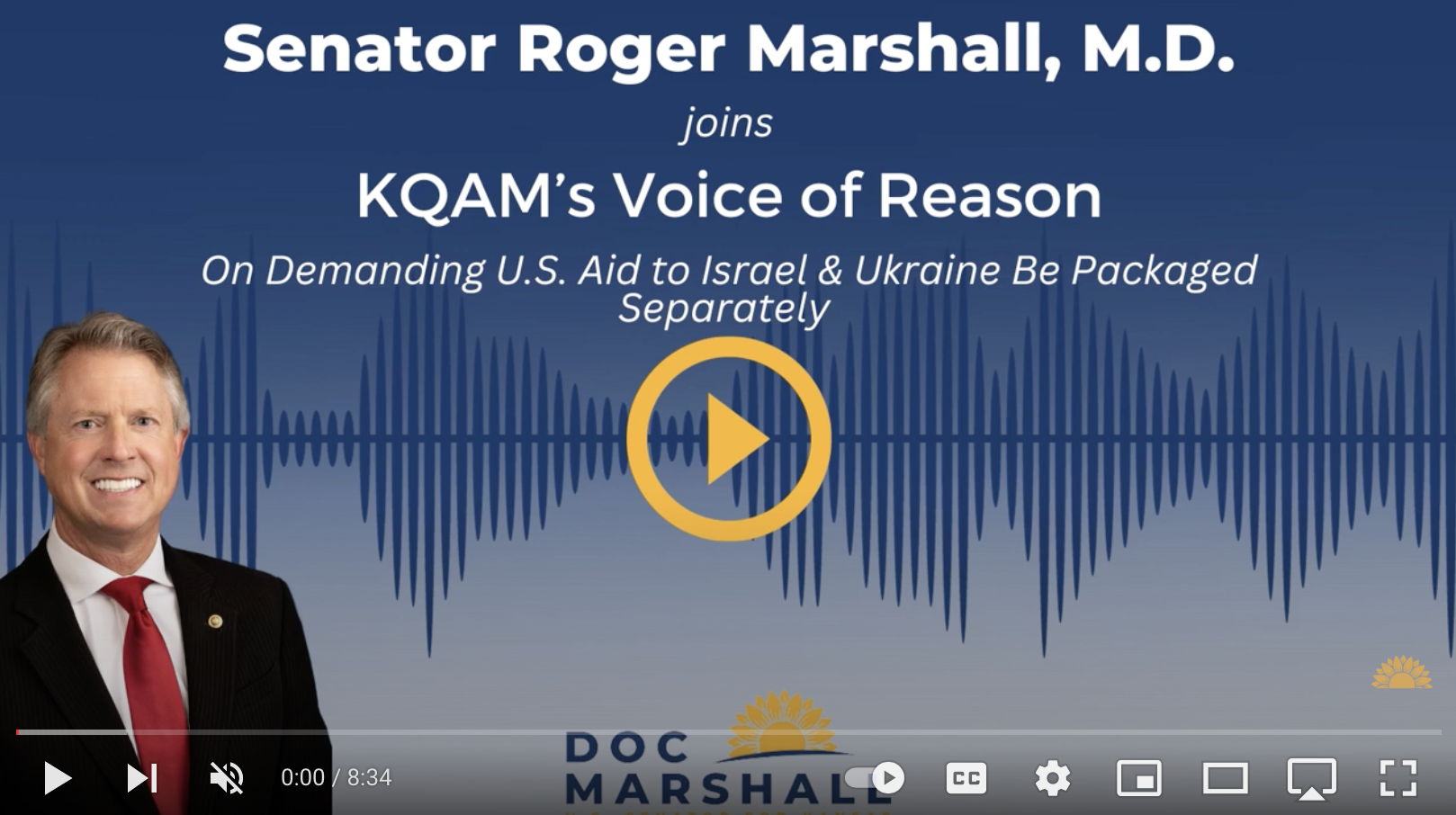 ICYMI: Senator Marshall Joins KQAM Radio To Discuss Support for Israel ...