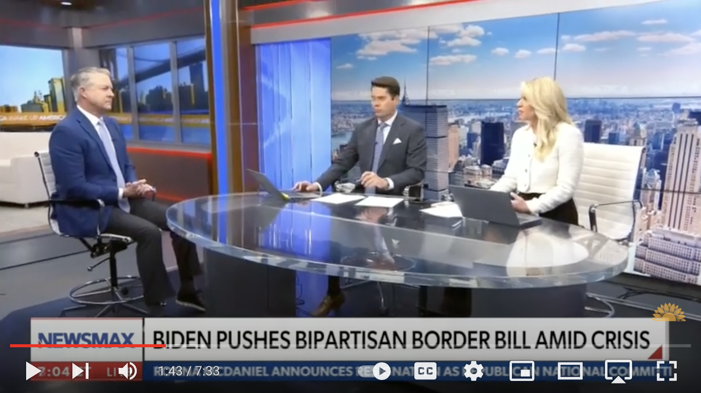 ICYMI: Senator Marshall Joins Wake Up America on Newsmax: This is the ...