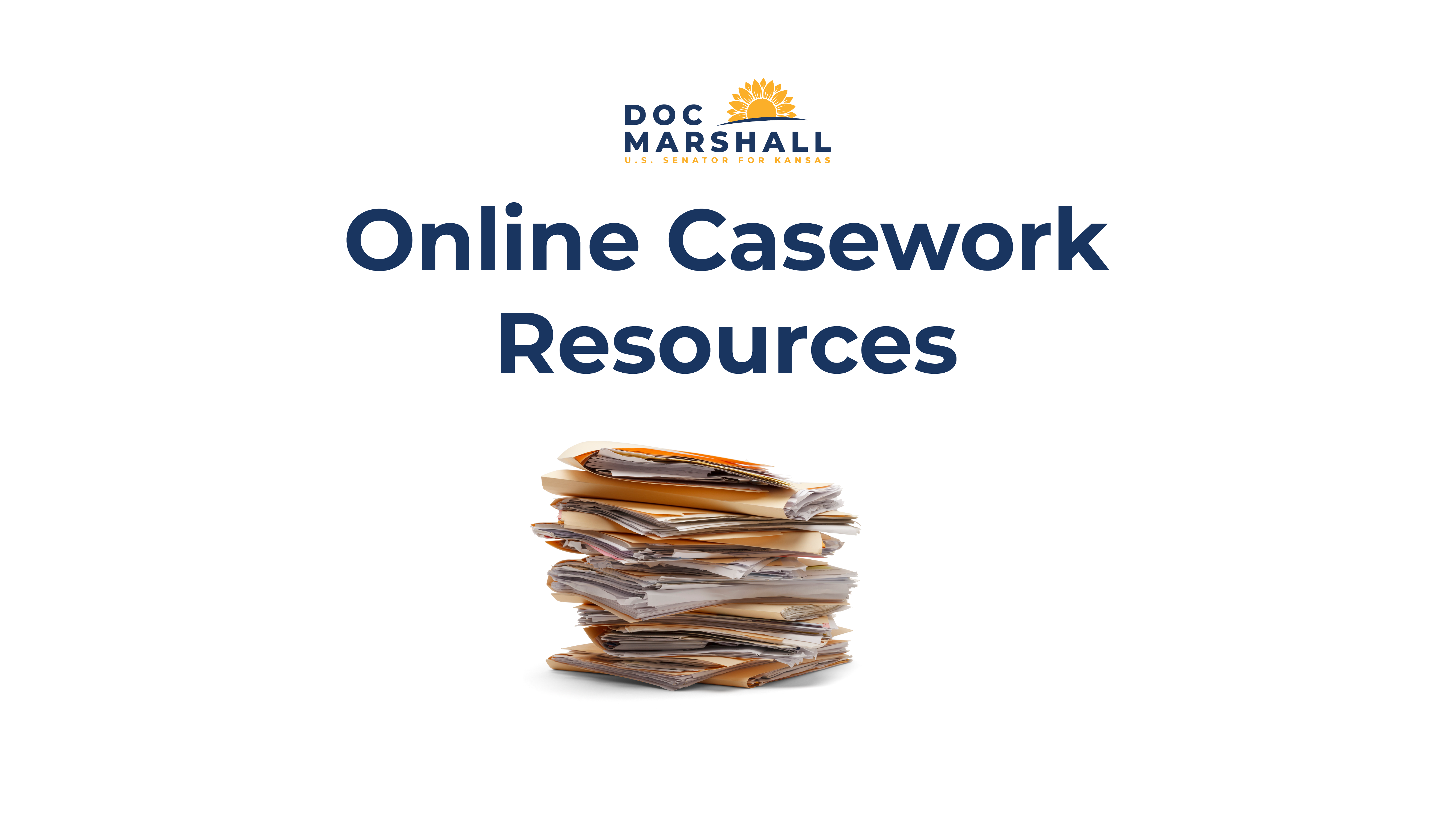 Online Casework Resources - Senator Roger Marshall